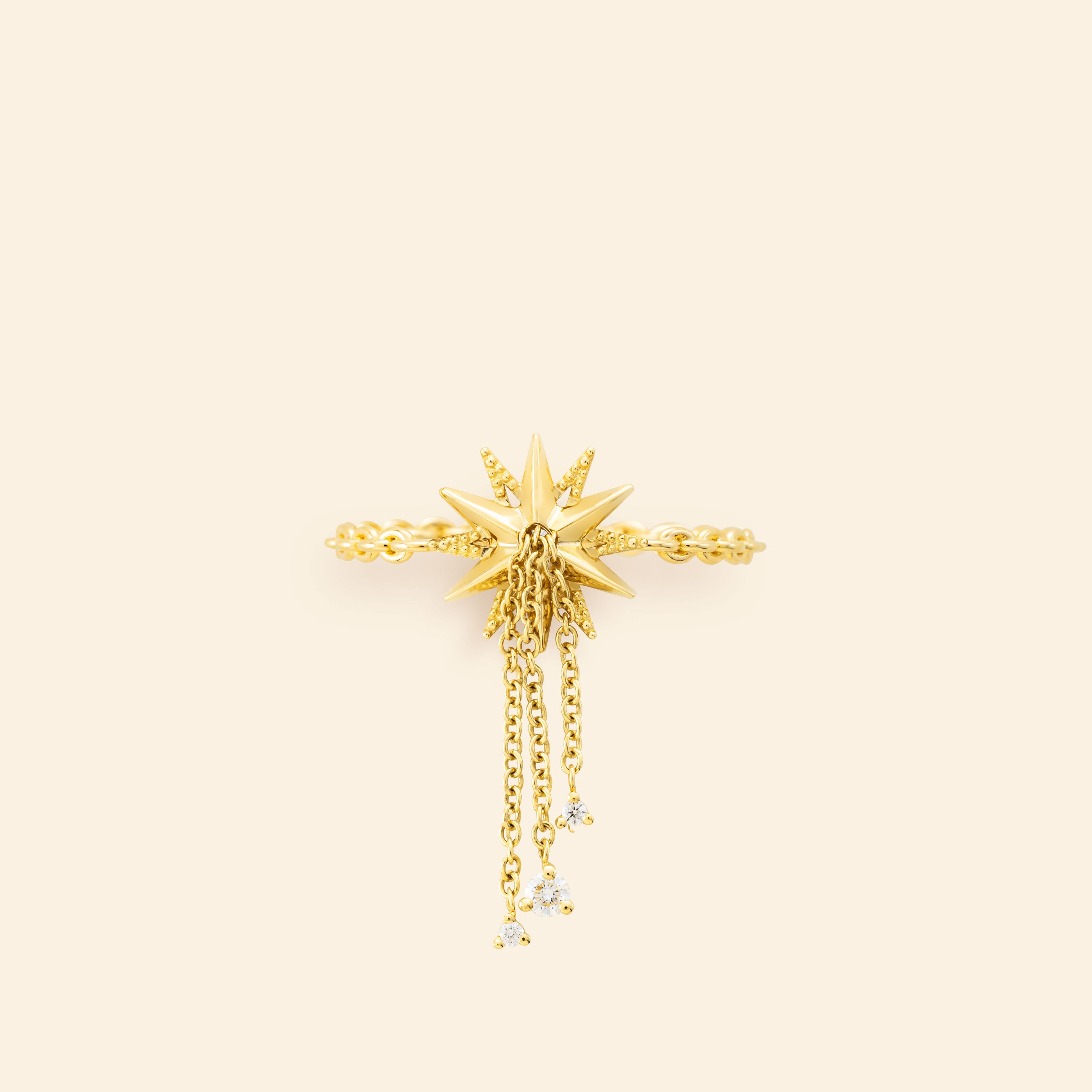 Stella Diamond Ring Chains – Mellerio