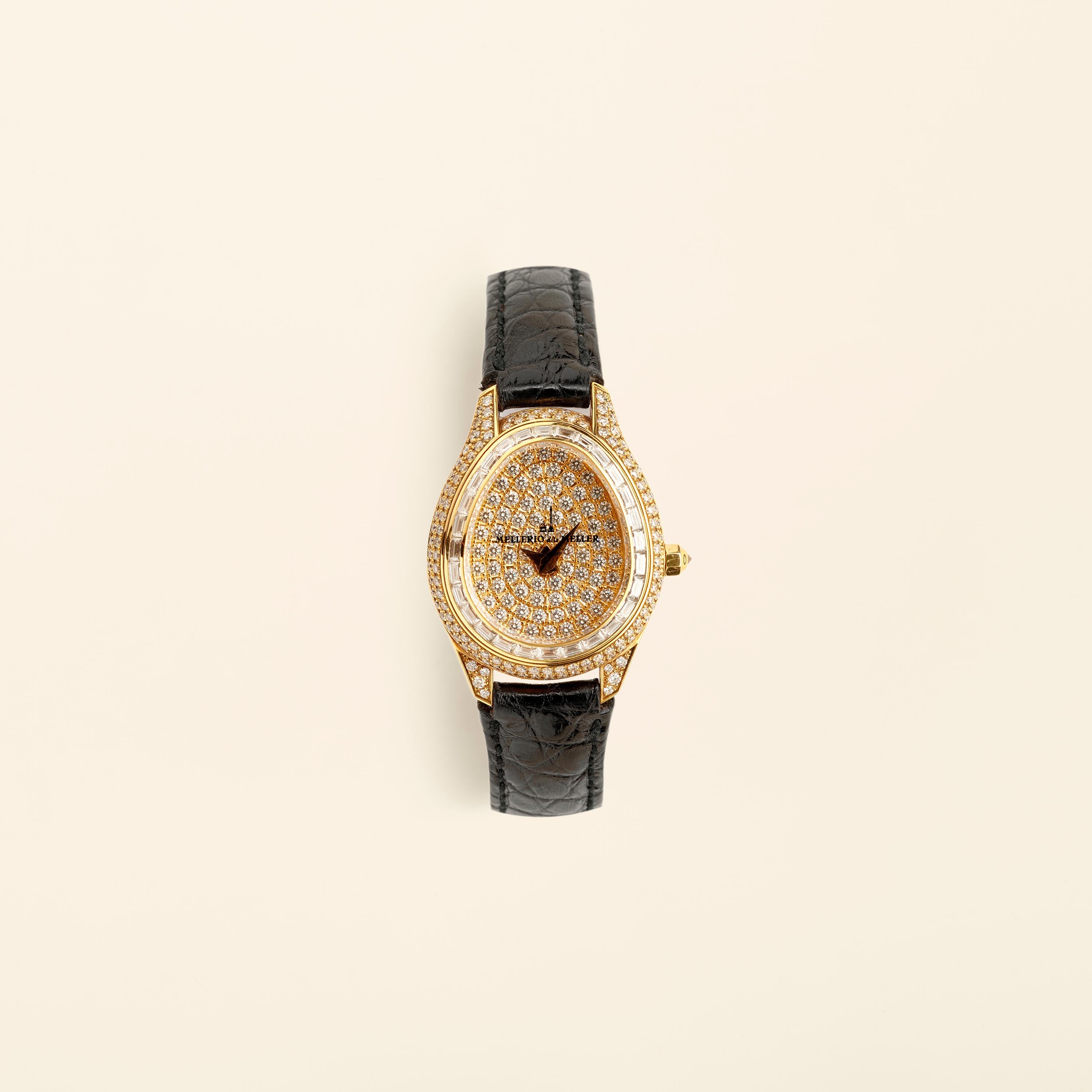 Gold and Diamond Watch Conti - Luxury Watch | Mellerio